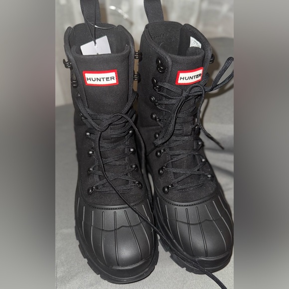 Hunter | Shoes | Hunter Womans Explorer Desert Lace Up Combat Boots ...